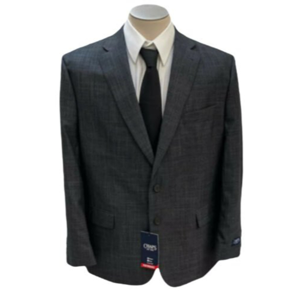 Chaps | Suits & Blazers | Chaps Men 46r Performance Blazer Gray ...